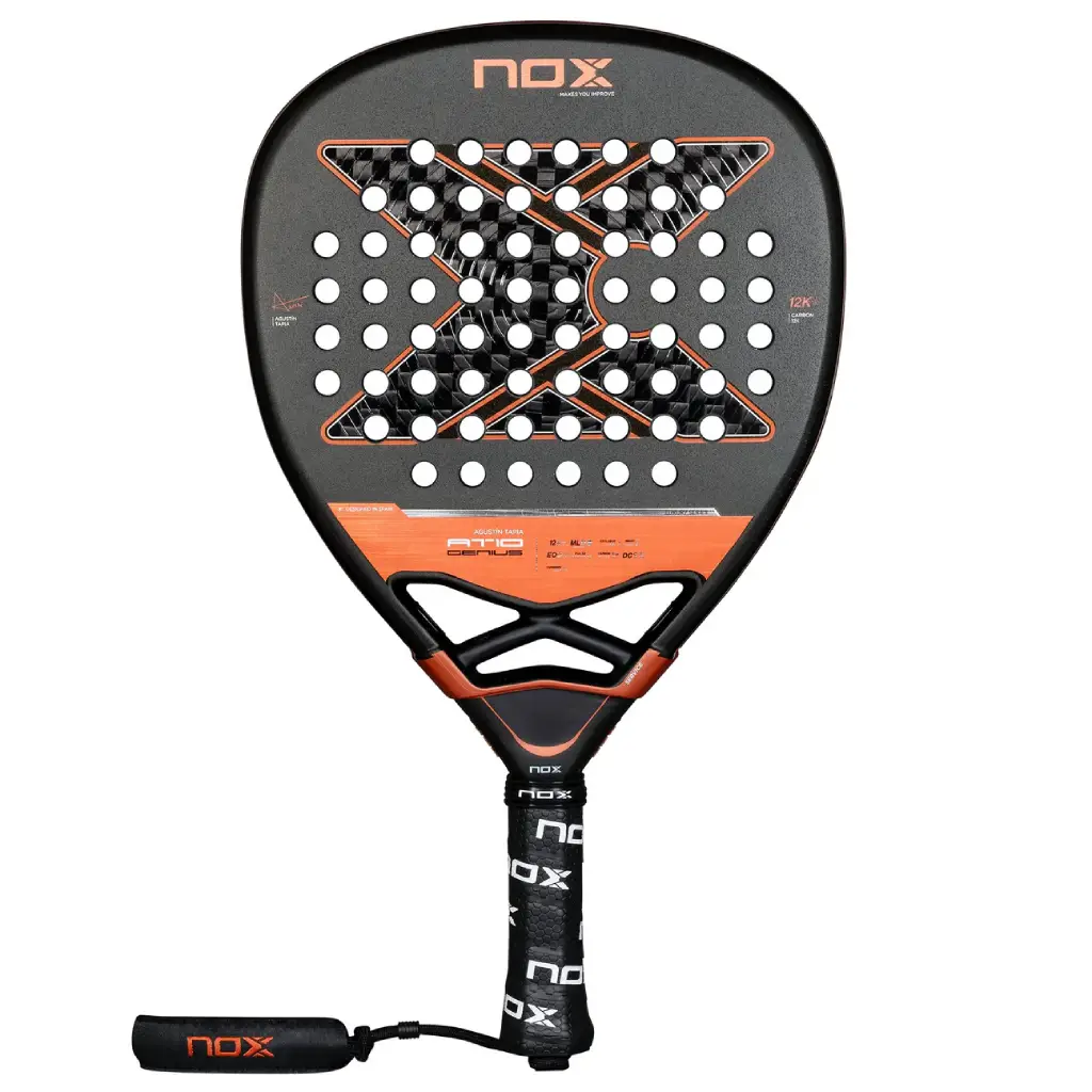 Pala Nox AT10 Genius Attack 12K Alum - NOX Pádel RD